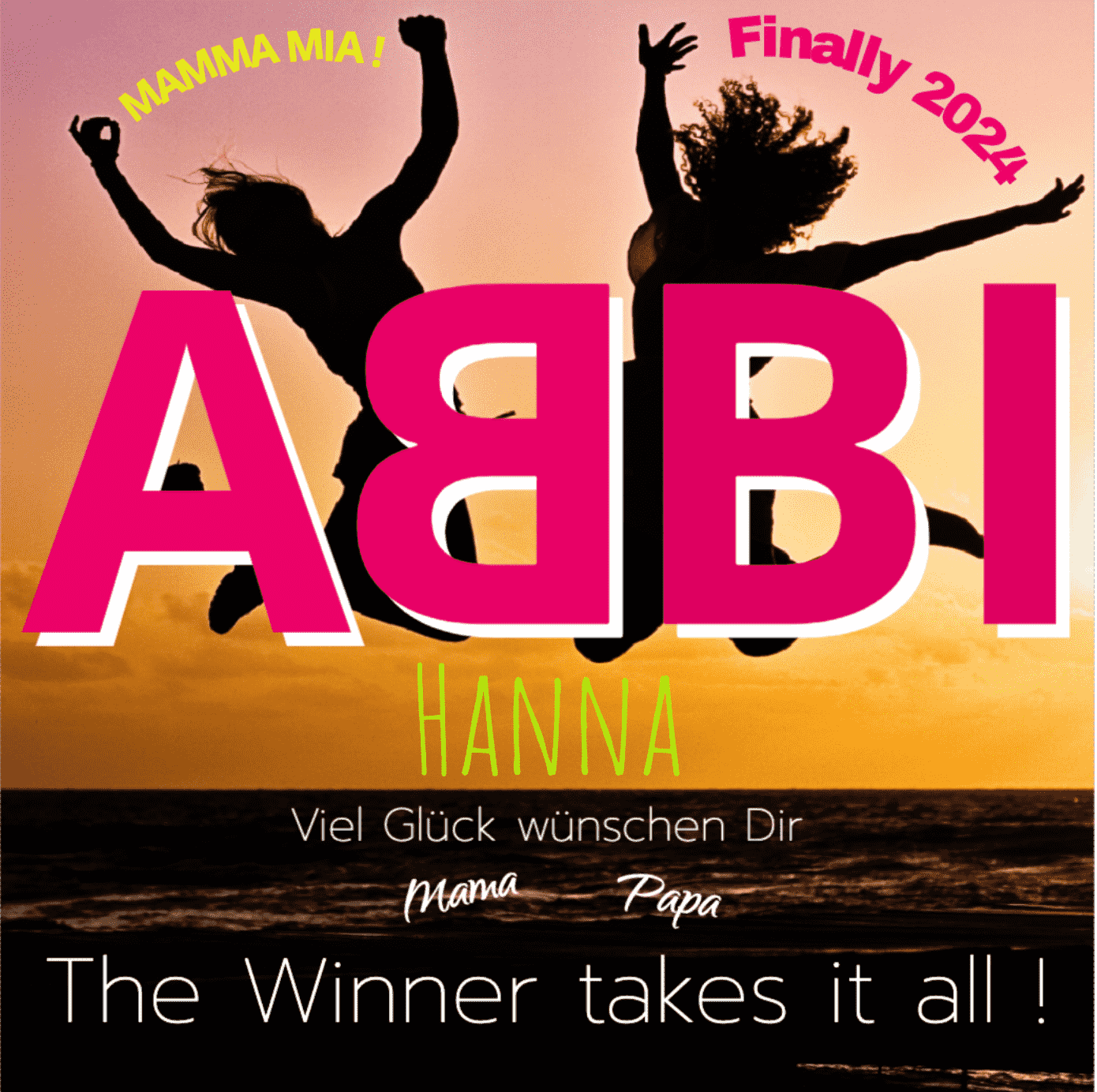 Abibanner | Abiplakate im Quadrat | Online kostenlos gestalten