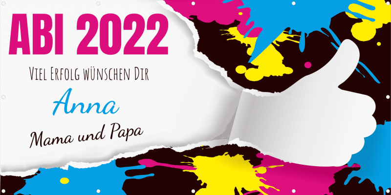 Abiplakat - Abibanner - Abiposter in großer Auswahl und Top Qualität ...